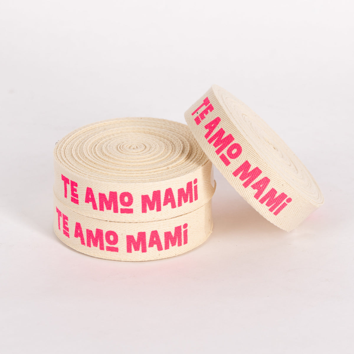 Listón Te Amo Mami 25mm – monocromiamx