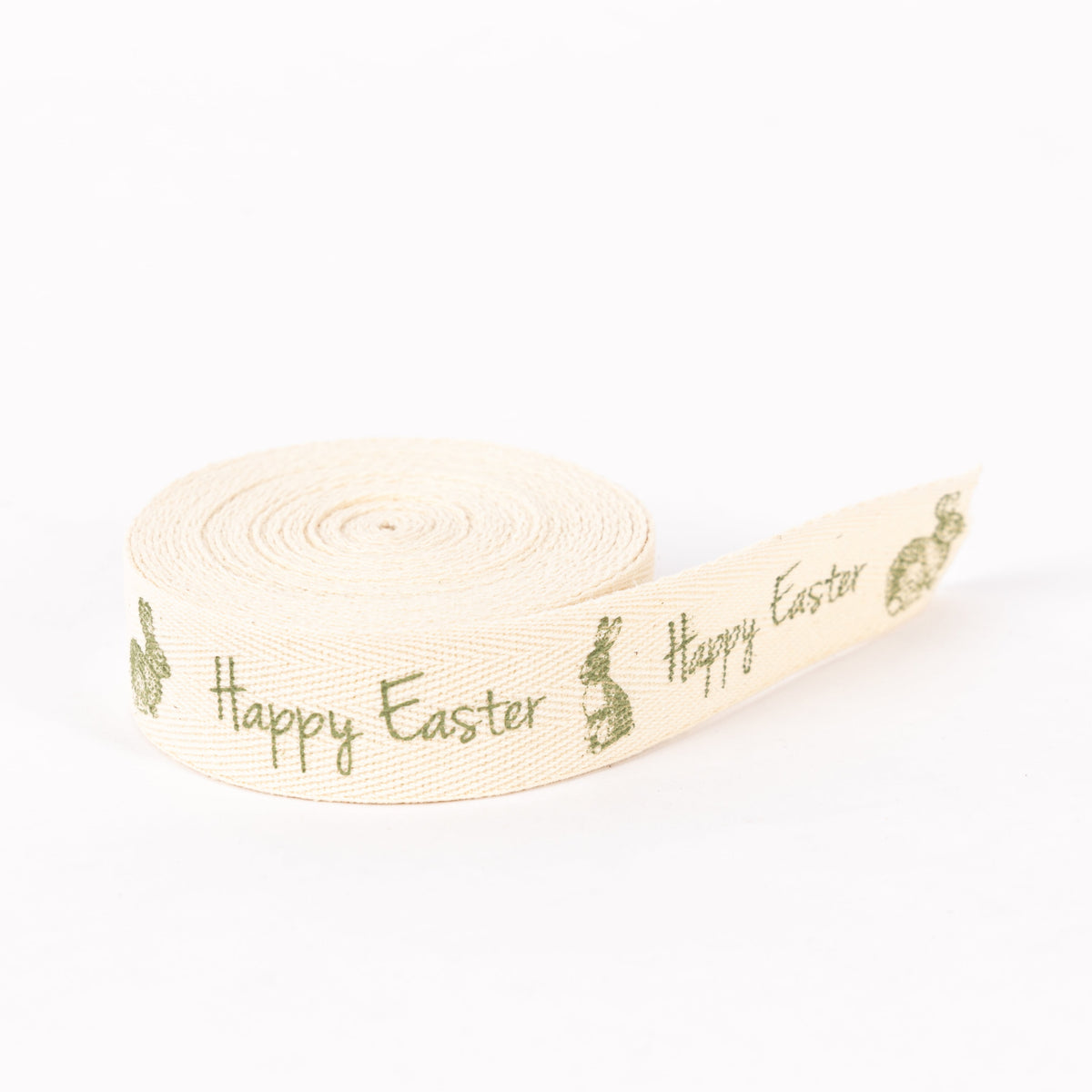 Listón Happy Easter 25mm Verde – monocromiamx